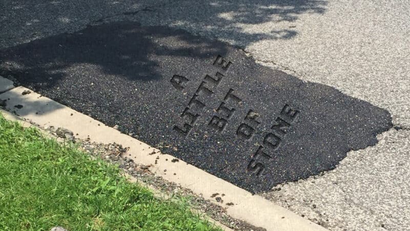 Council launches pothole sponsorship to fill funding gap > A Little Bit ...
